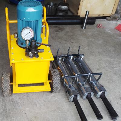 China AC Motor Portable Rock Splitter for Noiseless Hydraulic Fracturing Without Vibration for sale