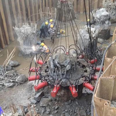 Cina Scavatori a basso consumo energetico Crusher Hydraulic Breaker 75mm Chisel per impianto di pietra in vendita