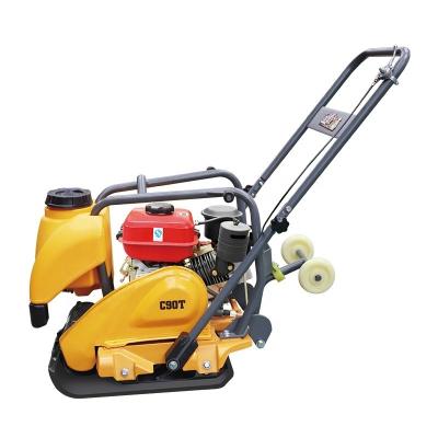 Cina Compattatore di piastre diesel reversibile 330kg Compattatore di piastre con forza centrifuga di 50kn in vendita