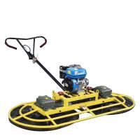 China Smooth Concrete Surface Compaction Power Trowel Machine with 100 Type Walking Trowel for sale