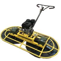 China Smooth Concrete Surface Compaction Power Trowel Machine with 100 Type Walking Trowel for sale