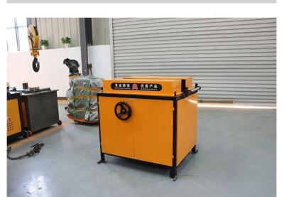 China Electric Rebar Steel Bar Polishing Descaling Shot Blasting Machine with Easy Operation for sale