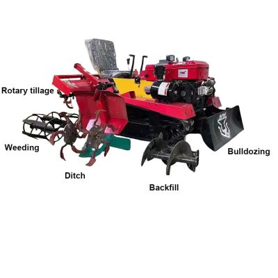 China Disel Engine Gasoline Power Mini Tiller Small Rotary Agricultural Cultivator for sale