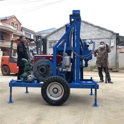 Cina Macchina di perforazione di pozzi idrici portatile diesel per Spt per l'estrazione dell'oro in vendita