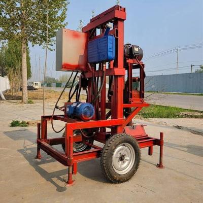 Cina Macchina di perforazione di pozzi idrici portatile diesel per Spt per l'estrazione dell'oro in vendita