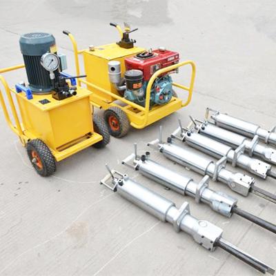China Experimente o poder da fenda de rocha com a máquina de fenda de pedra à venda