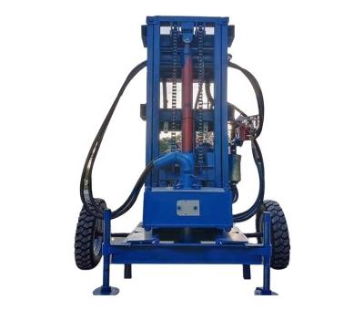 Cina Profondità massima di perforazione 180m Rig idraulica portatile diesel per la perforazione di pozzi idrici per pozzi in vendita