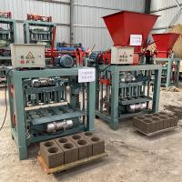 China 75KN Vibration Paving Interlock Cement Brick Making Machine for Buliding Construction for sale