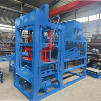 China 75KN Vibration Paving Interlock Cement Brick Making Machine for Buliding Construction for sale