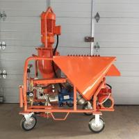 China 20m Pipe Wall Cement Spray Plaster Pump Mortar Spray Machine High Operating Efficiency for sale