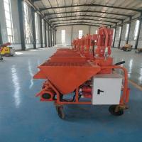 China 20m Pipe Wall Cement Spray Plaster Pump Mortar Spray Machine High Operating Efficiency for sale