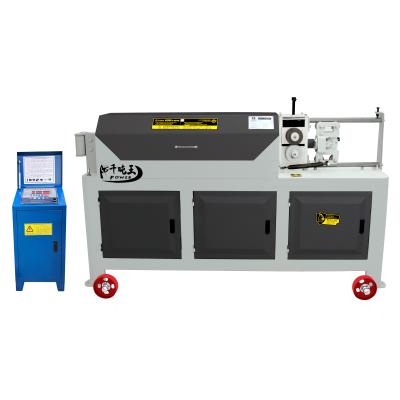 China 7-18 kW rebar recht- en snijmachine met een rechtstellingssnelheid van 35-60 m/min Te koop