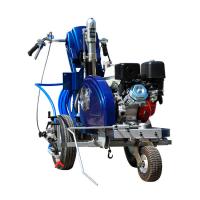 China High Pressure Hand Push Type Cold Spray Scribbling Machine for Municipal Road Drawing for sale