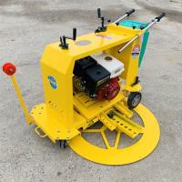 China Compact Design Hand Push Circular Sewing Machine for Cement Asphalt Concrete Pavement for sale