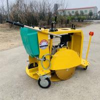 China Compact Design Hand Push Circular Sewing Machine for Cement Asphalt Concrete Pavement for sale