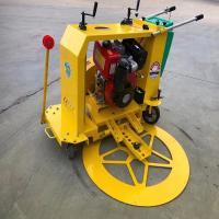 China Compact Design Hand Push Circular Sewing Machine for Cement Asphalt Concrete Pavement for sale