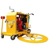 China Compact Design Hand Push Circular Sewing Machine for Cement Asphalt Concrete Pavement for sale