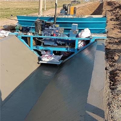 China Urban Drainage Self Propelled Strut Trench Drain Machine Channel Roll Forming Machine for sale