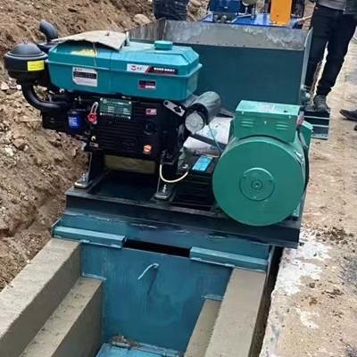 Cina Lavori di costruzione Soluzione di drenaggio Macchina di formazione di fossati per rivestimento dei canali di consegna in vendita