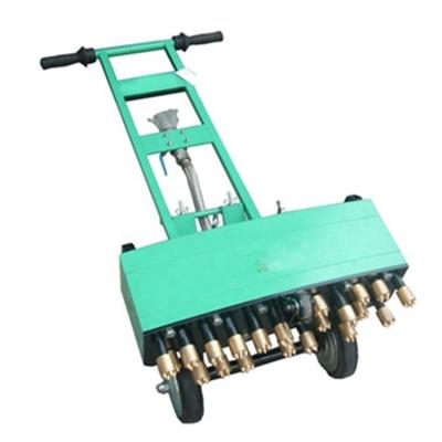 China Hand Propelled Multi Head Roughing Machine for Concrete Ground Roughing at Affordable for sale