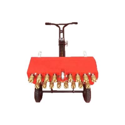 China Hand Propelled Multi Head Roughing Machine for Concrete Ground Roughing at Affordable for sale