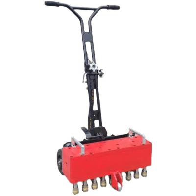 China Hand Propelled Multi Head Roughing Machine for Concrete Ground Roughing at Affordable for sale