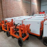 China Hydraulic Double Piston Mortar Plastering Pump for Cement Mortar Spraying/Pumping/Grouting for sale