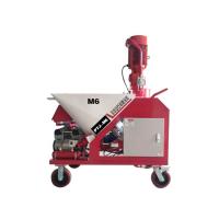 China Hydraulic System Sand Mortar Spray Cement Plaster Spraying Machine for Construction for sale