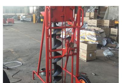 China Gasoline Planting Hole Drill Bit Auger Earth Drill Garden Tool for High Digging Power for sale