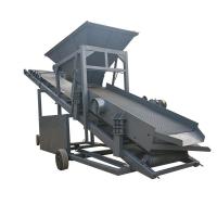 China Energy Mining Sand Vibrating Screen Sieve Machine with Double Layer Vibration System for sale