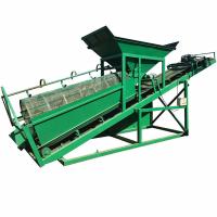 China Sand Screening Machine Three Layer Vibration Rotary Drum Screen for Energy Mining Ore for sale