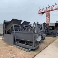 China Three Layer Vibration External Fed Drum Screen with Rotary Sand Screening Machine for sale