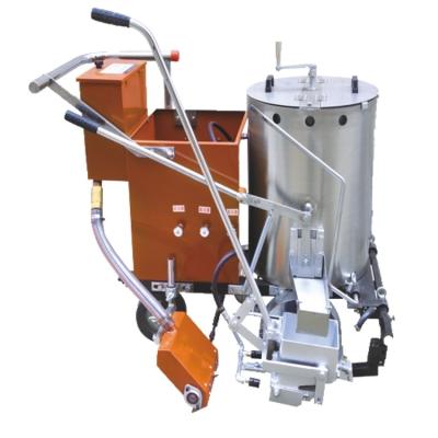 Cina Macchina di marcatura stradale a mano per rivestimento termoplastico ad alta efficienza operativa in vendita