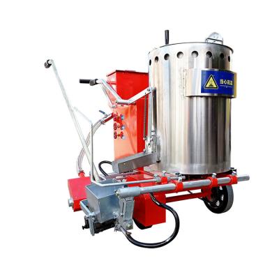 Cina Progettazione della macchina di marcatura stradale termoplastica a spinta manuale per linee di traffico e parcheggio in vendita