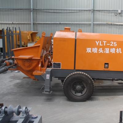 China Wet Shotcrete Machine/ Concrete Wet Spraying Plastering Machine with 45kw Motor Power for sale