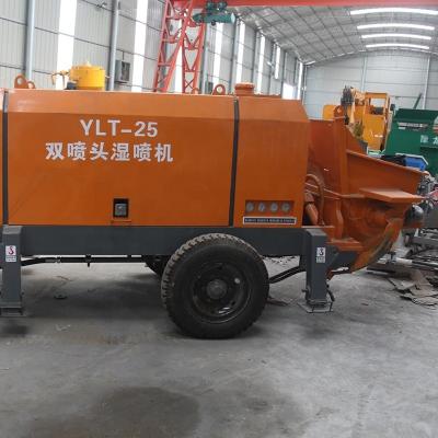 China Wet Shotcrete Machine/ Concrete Wet Spraying Plastering Machine with 45kw Motor Power for sale