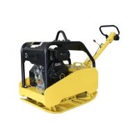China Versatile 85 kg Hand Push Diesel Plate Compactor with Reversible Function and Vibration for sale