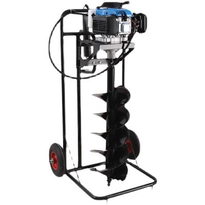 Cina 65cc Manuale rotante terreno terra a rughe di terra Post cavatrice di buchi macchina per scavare buchi in vendita