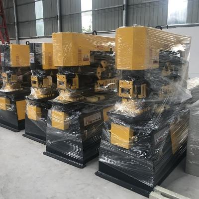 China Q35Y series 90T CNC hydraulic shearing angle punching and metal shearing machine for sale