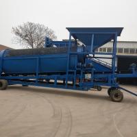 China Three Layer Vibration Soil Spraying and Sowing Machine for Glass Sand Screening Needs for sale