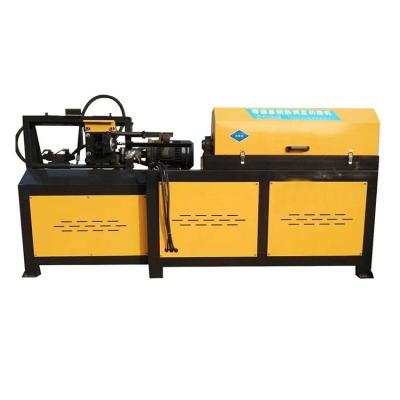 Cina 7.5-16kw Potenza motrice Industrial Metal Cutting and Straightening Machine per la barra di acciaio in vendita