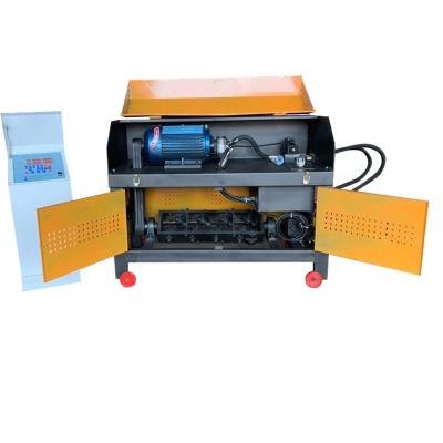 Cina Macchina di raddrizzatore automatico di filo per raddrizzamento e taglio di barre di acciaio CNC in vendita