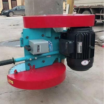 China Elektrische energiebron Pile Road Hoop Guardrail Cutting Machine met 2890r/min Rotary Speed Te koop