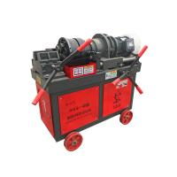 China 5.5kw Vertical Double Headed 3 Shafts Rolling Threading Machine for Precise Threading for sale