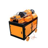 China 5.5kw Vertical Double Headed 3 Shafts Rolling Threading Machine for Precise Threading for sale