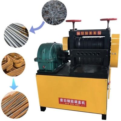China Op maat gemaakte spanningsmachine met acht gaten voor het rechtzetten van stalen draden voor ronde staven Te koop
