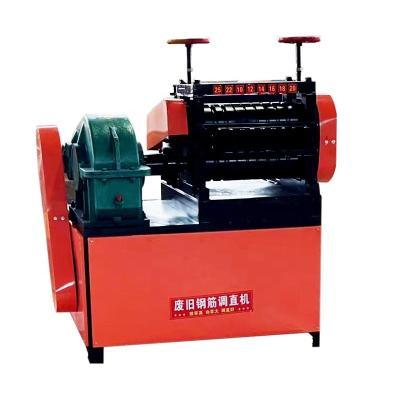 China Straightener Cutter 8-25mm schroot staalstaaf rechtmachine voor het rechtzetten van metaal Te koop
