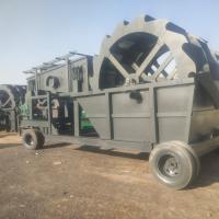 China Three Layer Vibration External Fed Drum Screen for High Capacity Sand Screening for sale