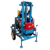 China Convenient Mobility DTH Water Well Drilling Rig for Construction Foundation Mining for sale