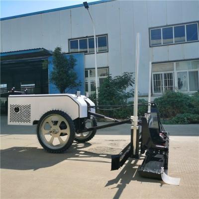 Cina 17L Fuel Volume Laser Transmitter Concrete Paving Leveling Machine con controllo Dennis in vendita